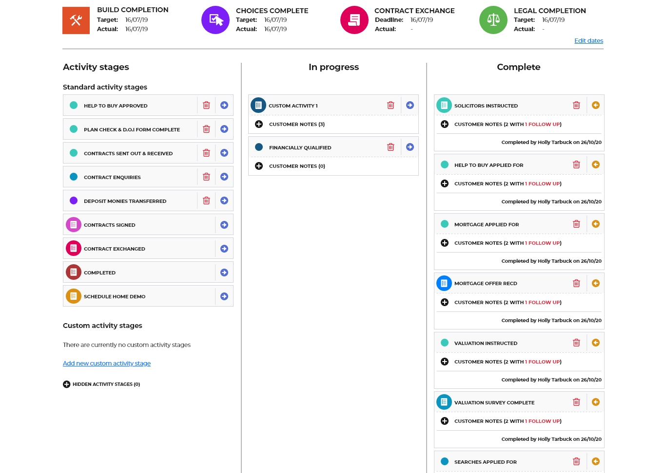 Developments & Plot Management - Housebuilder Pro